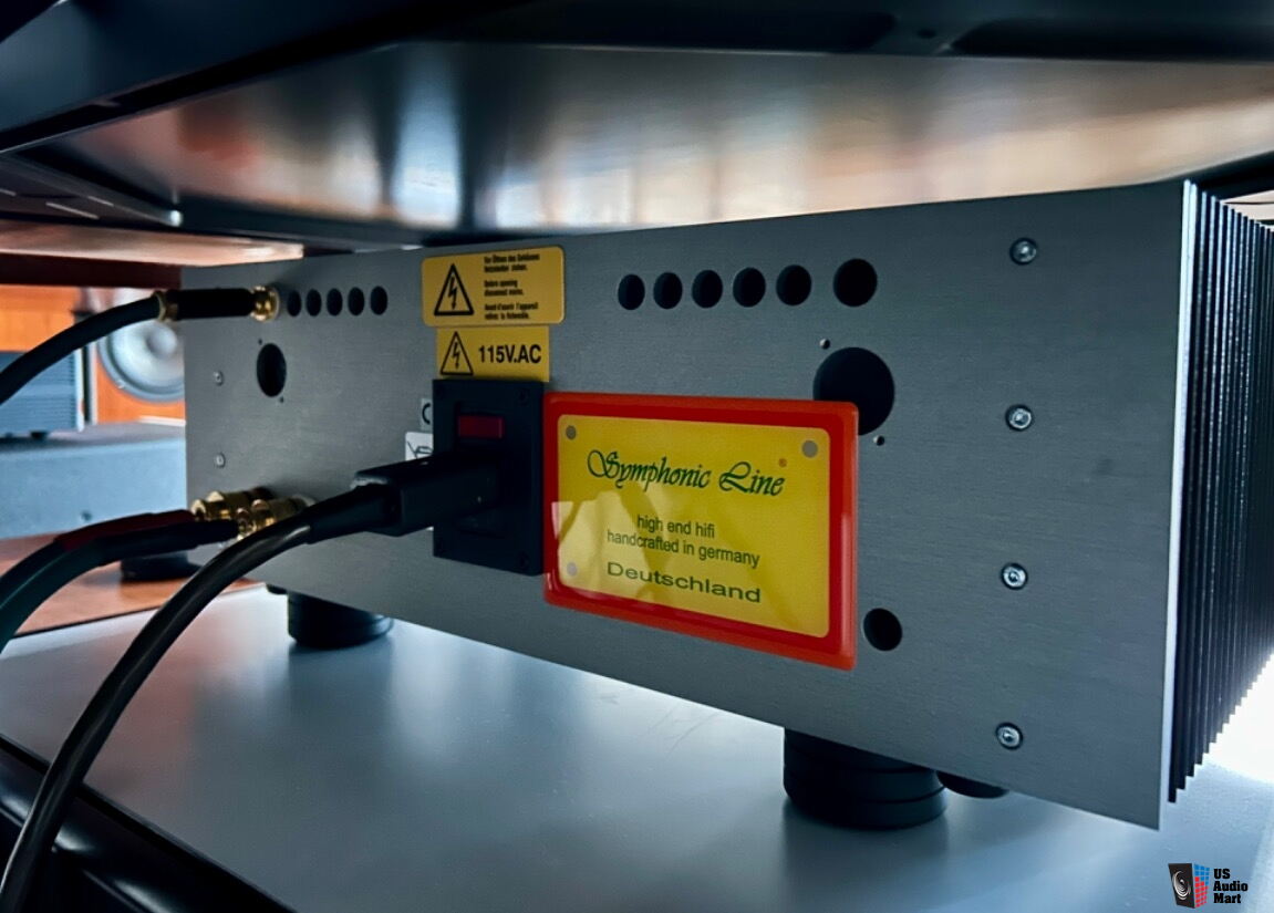 Symphonic Line RG4 MK5 Mono Amplifiers Pair Handcrafted in Germany ...