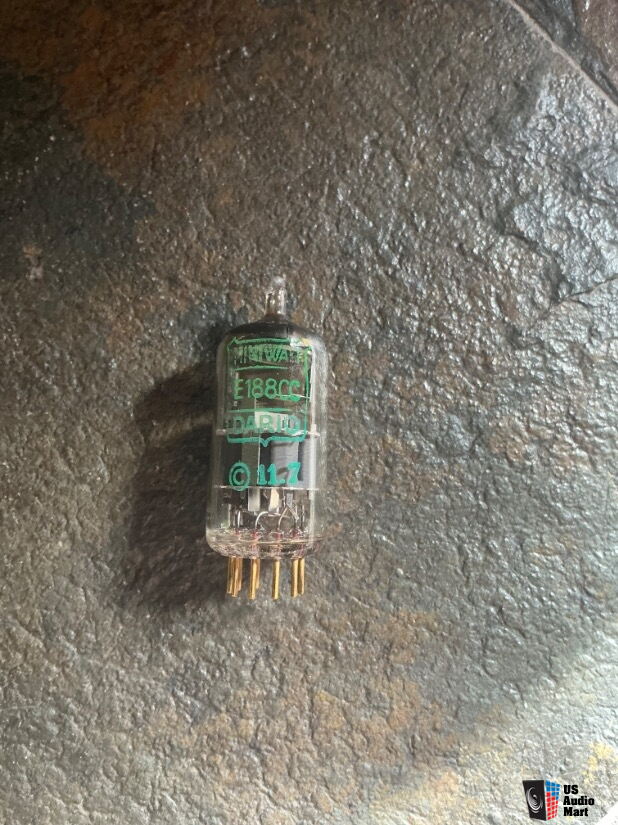 French Dario Miniwatt E188CC Tube For Sale - US Audio Mart