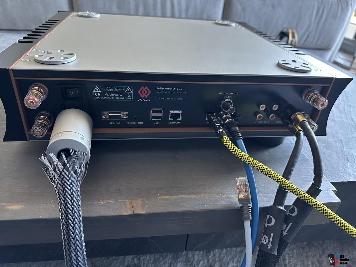 Aavik U-588 Integrated Amplifier - Streamer/DAC/Integrated Amplifier ...