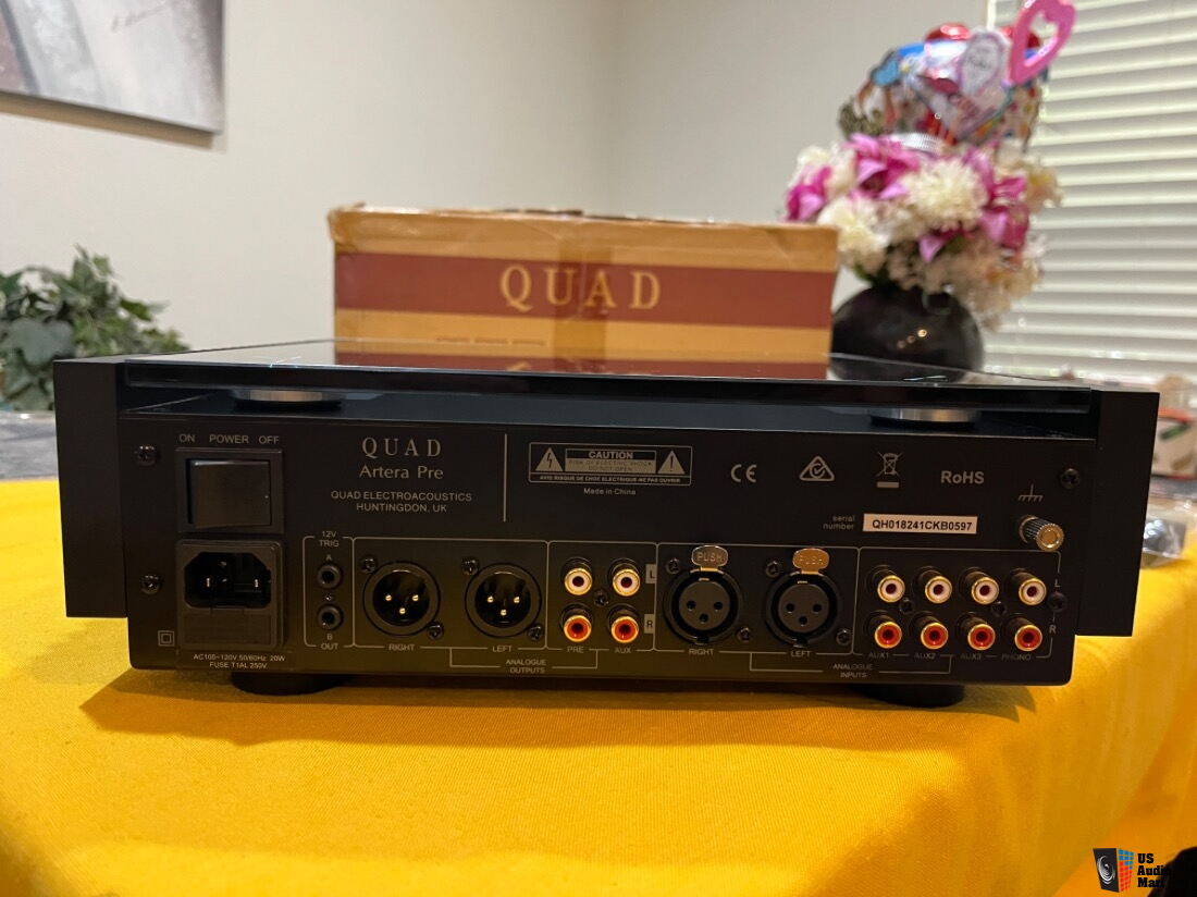 QUAD Artera Pre analogue audiophile preamplifier in spotless condition ...
