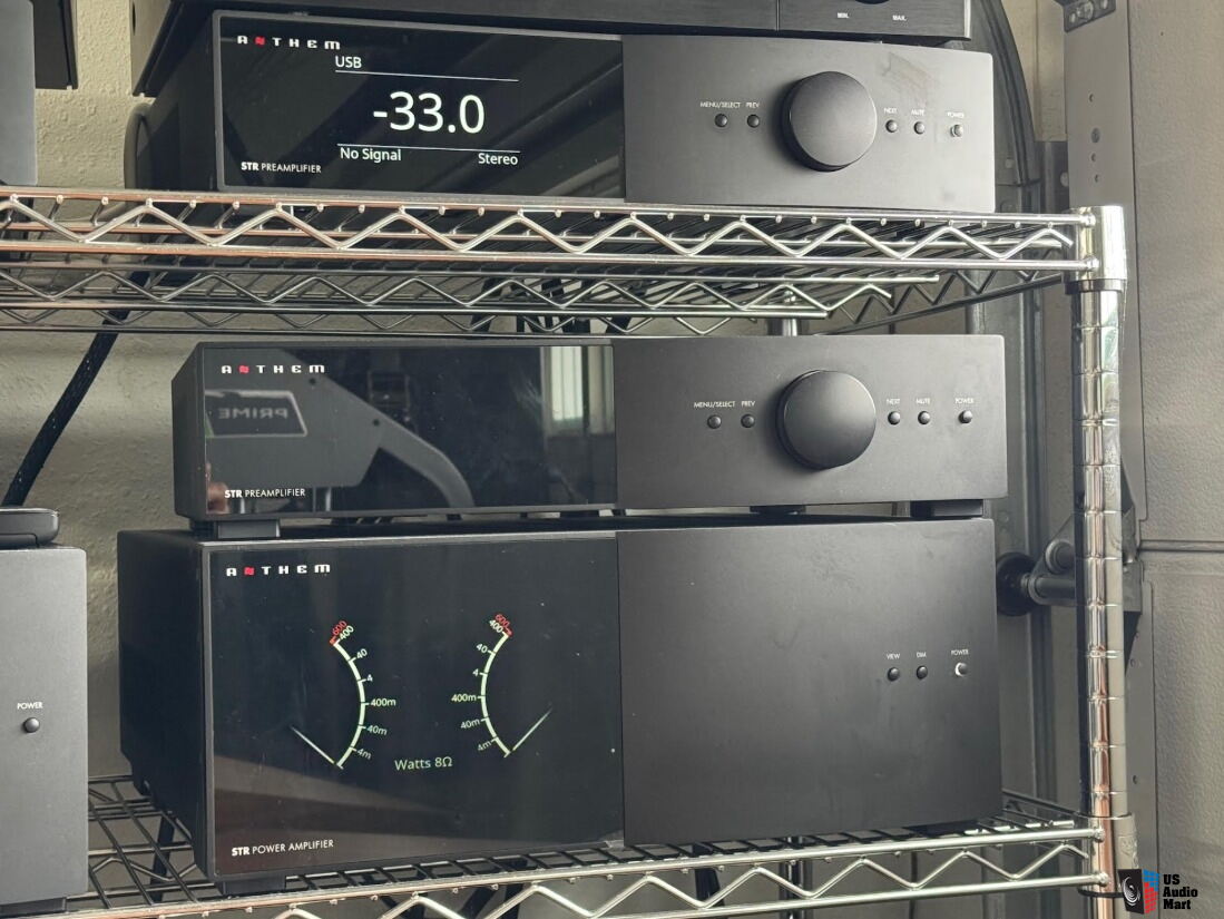 Anthem STR Pre and Anthem STR Power Amplifier Photo #5836297 - US Audio ...