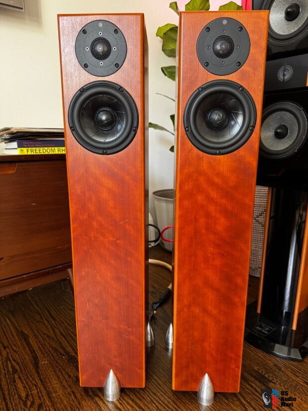 Totem Hawk Floor Standing Speakers (Cherry) For Sale - US Audio Mart