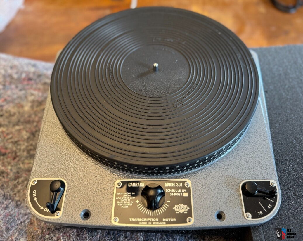 Vintage Garrard 301 Turntable | Hammertone finish | Rebuilt / Ready ...