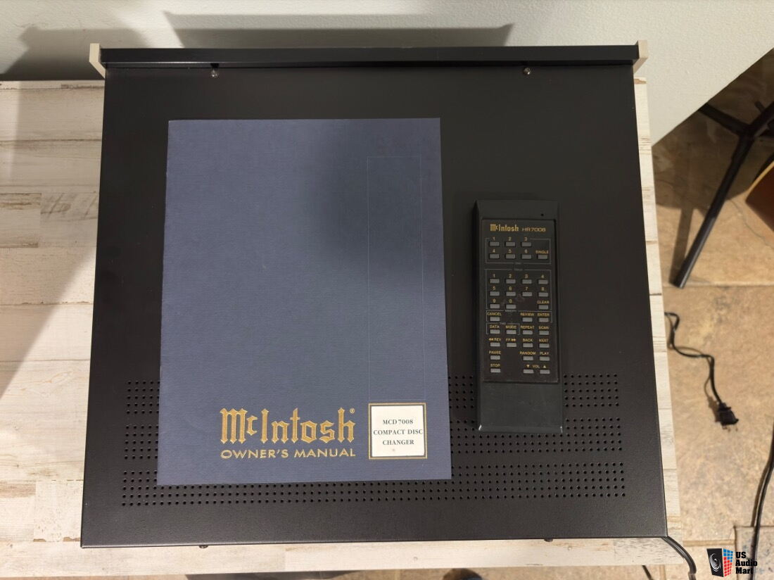 McIntosh MCD7008 - Single Owner, Near Mint, Serviced with Records ...