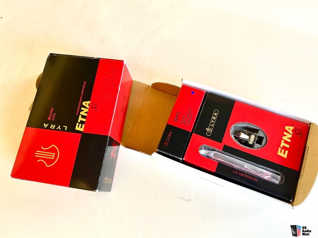 Lyra Etna SL MC Phono Cartridge, Titanium Central Core, 6N HP copper ...
