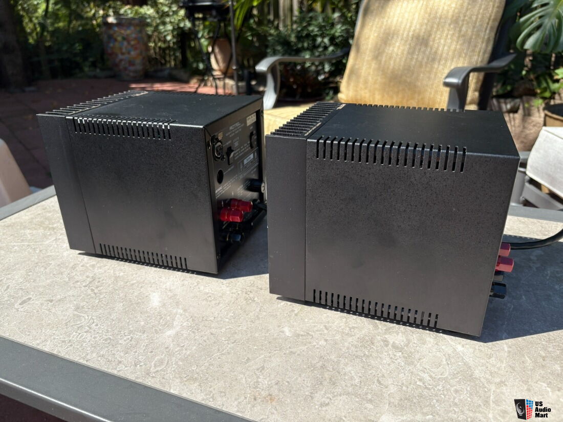 Rotel Model RBM-100 Mono Pair - Close Serial #s - Twin of B&W MPA-1 ...