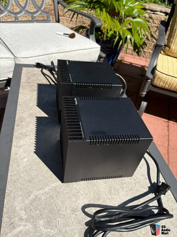 Rotel Model RBM-100 Mono Pair - Close Serial #s - Twin of B&W MPA-1 ...
