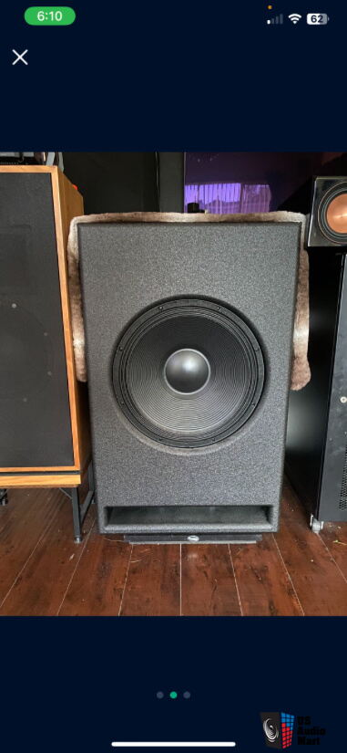 Sell Mini Marty 18" Lavoce subwoofer driver Photo #5846509 - US Audio Mart