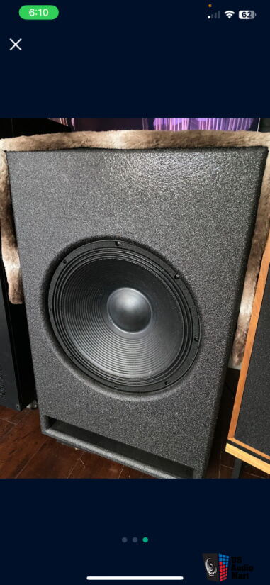 Sell Mini Marty 18" Lavoce subwoofer driver Photo #5846509 - US Audio Mart