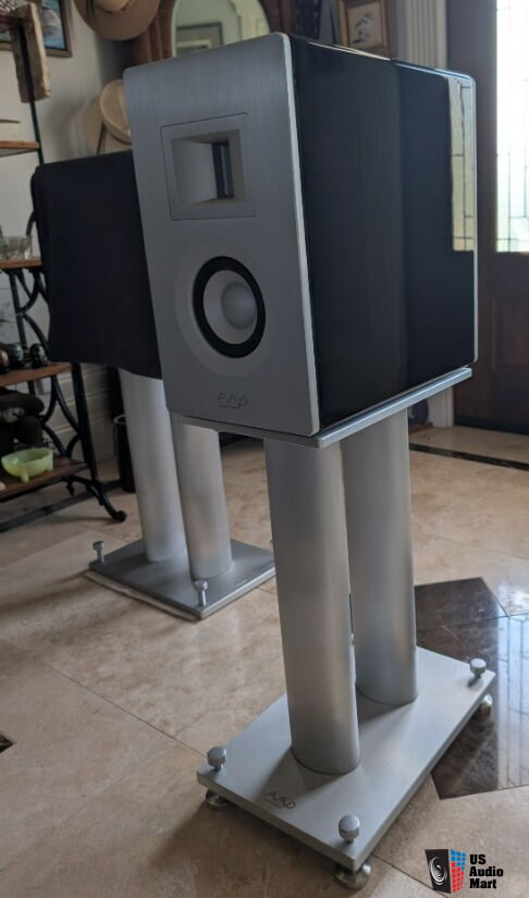 Rare AAD 7001 Ribbon Monitors - Piano Black Photo #5846870 - US Audio Mart