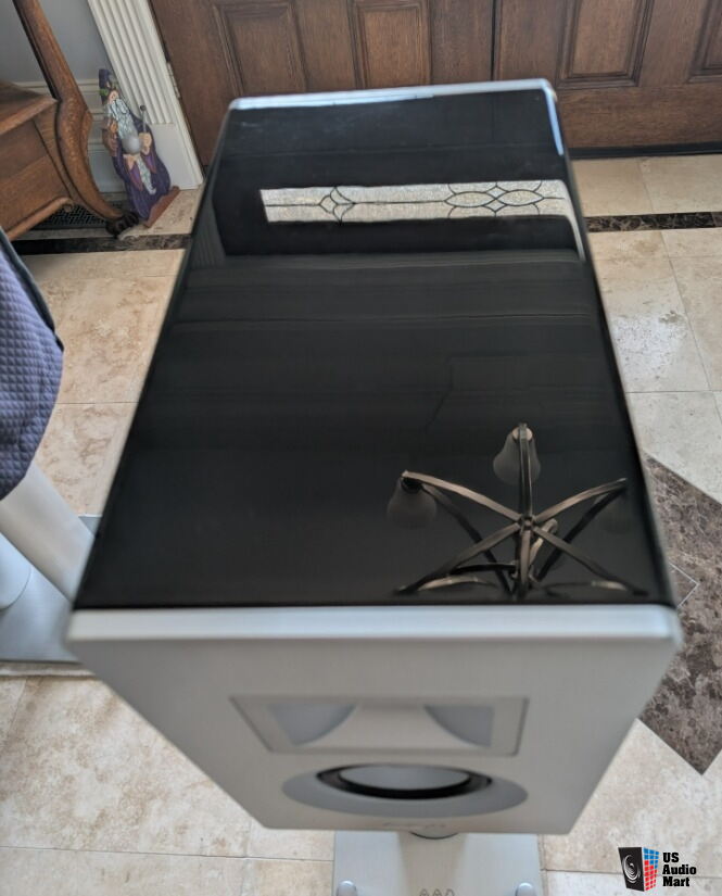 Rare AAD 7001 Ribbon Monitors - Piano Black Photo #5846870 - US Audio Mart