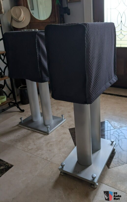 Rare AAD 7001 Ribbon Monitors - Piano Black Photo #5846870 - US Audio Mart
