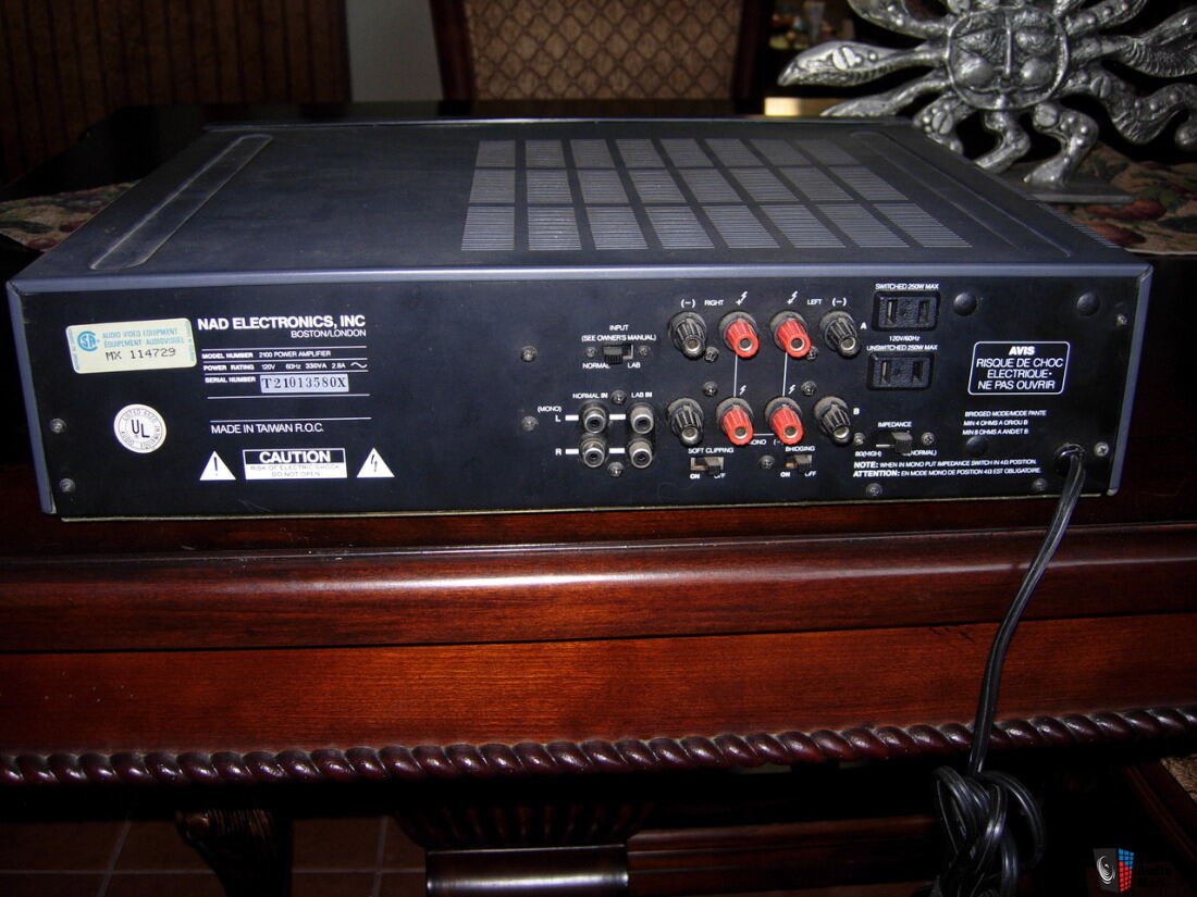 NAD 2100 power amp Photo #5846904 - US Audio Mart