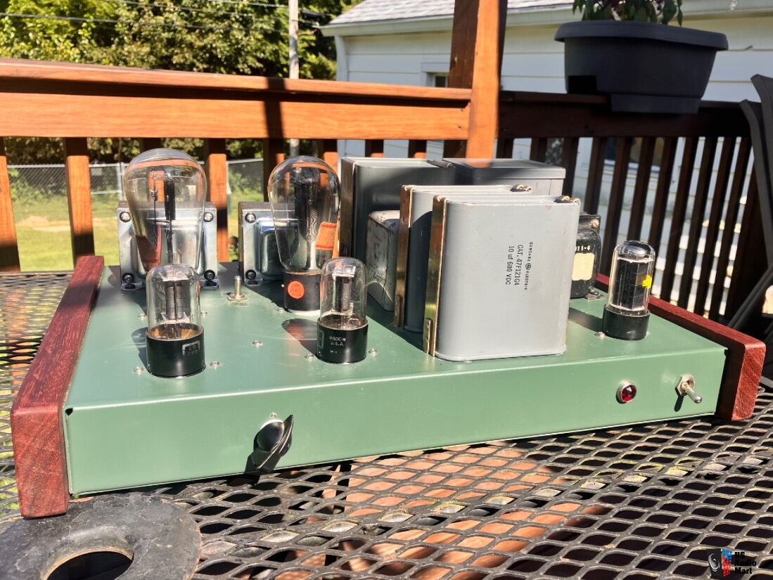 Deluxe Oliver Sayes 45 / 2A3 Single-Ended Stereo Tube Amp - SE DHT ...