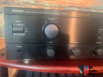 Denon PMA-560 Stereo Integrated Amplifier (1990-91) Recently Serviced ...