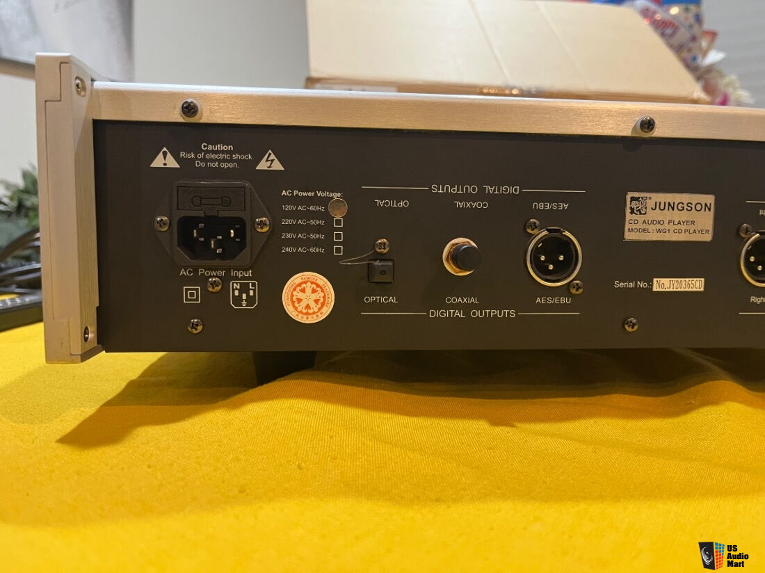 Jungson Hedo WG1 Highend Audiophile cd player in Excellent condition ...