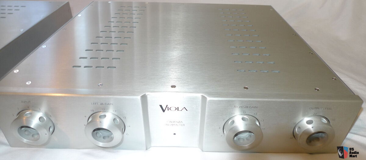 Viola Cadenza preamplifier w/ external choke input power supply Photo ...