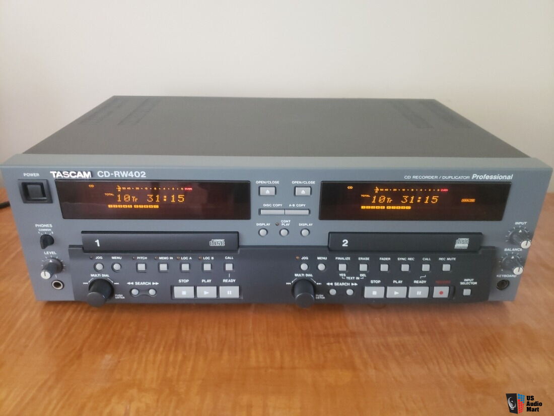 Tascam CD-RW402 CD Player/Recorder/Duplicator/Copier,New Old Stock ...
