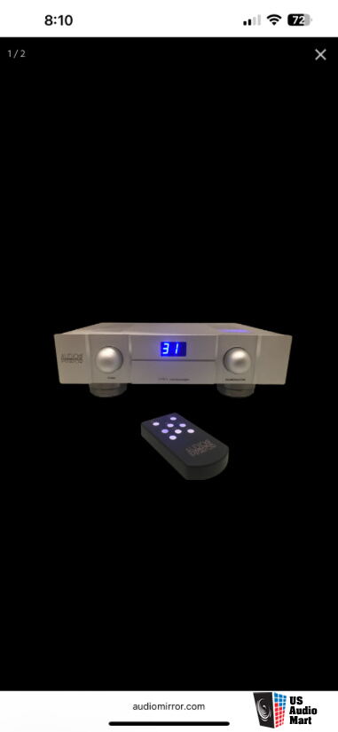 Audio Mirror Line Preamp LINEA Photo #5853077 - US Audio Mart
