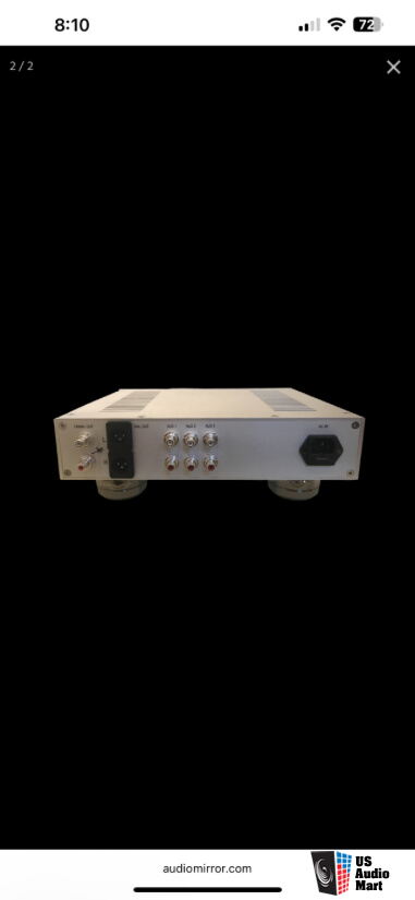 Audio Mirror Line Preamp LINEA Photo #5853077 - US Audio Mart
