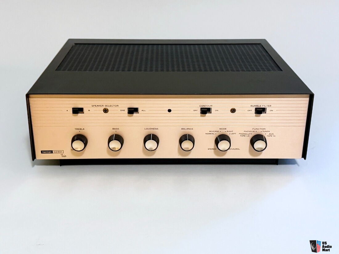Harman Kardon A224 'The Trio' Tube Integrated Stereo Amplifier ...