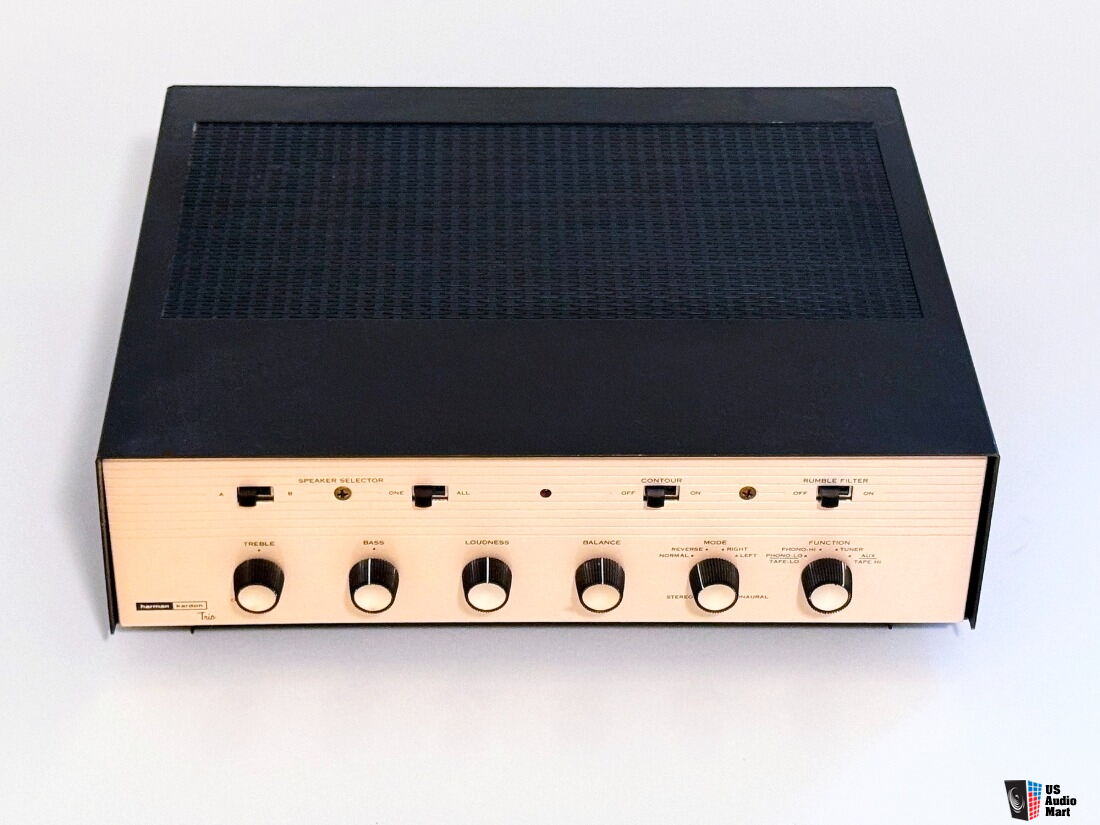 Harman Kardon A224 'The Trio' Tube Integrated Stereo Amplifier ...