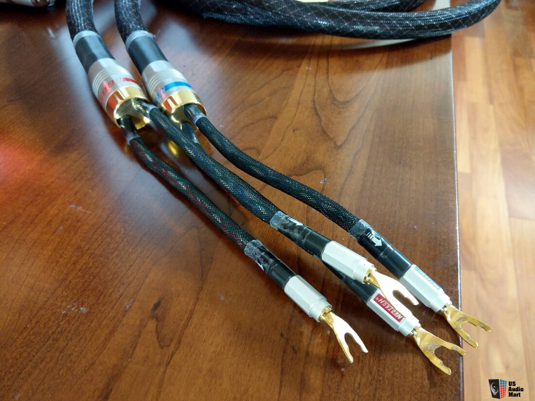 Neotech NES-1002 UP-OCC Silver Speaker Cables - 2.5M pair, Excellent ...