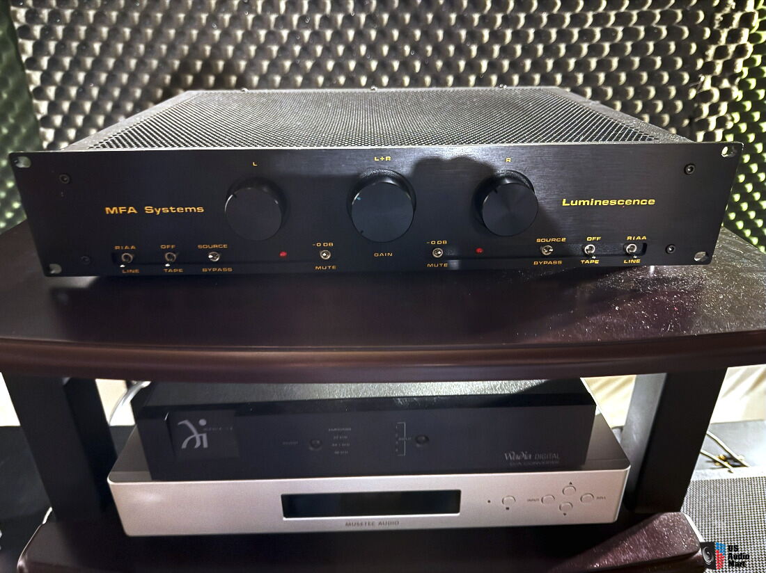 MFA Luminescence Tube Preamplifier With Power Supply Photo #5855086 ...