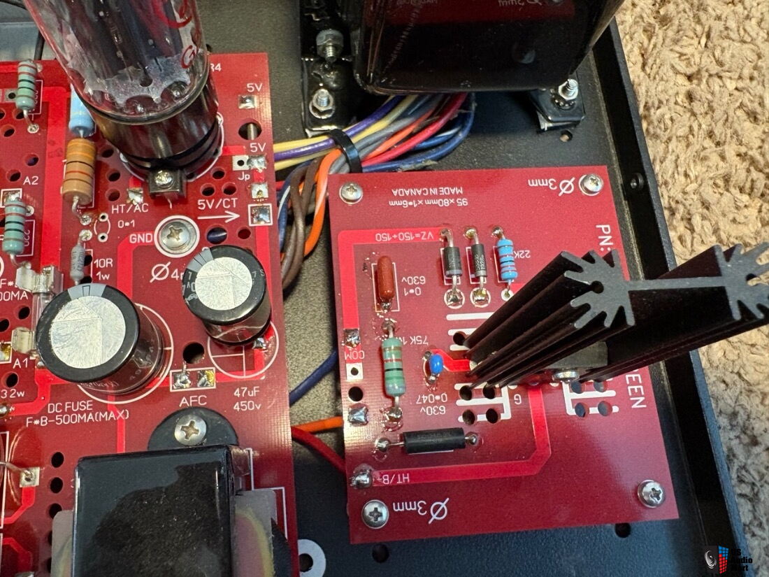 ANK Kits EL84 L4 Stereo Tube Amplifier with Quad C Core Transformers ...