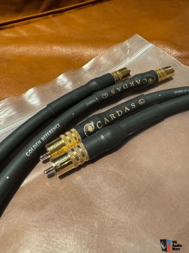 Cardas Golden Reference RCA interconnects (1.0m) Photo #5856778 - US ...