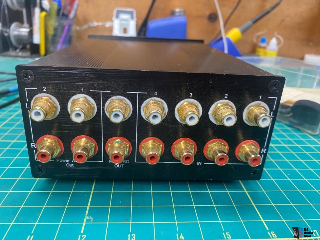 Akitika PR-102 Preamp with Remote [and free bonus input switch Photo ...