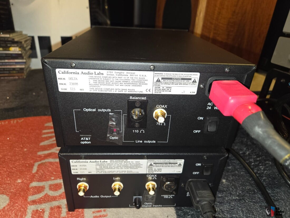 California Audio labs Alpha & Delta combo Photo #5858643 - US Audio Mart