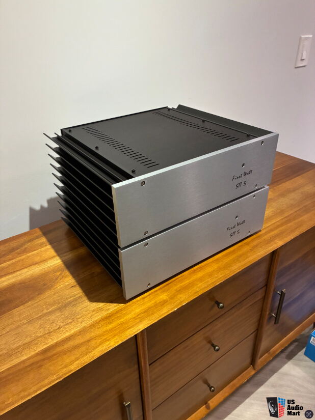 First Watt Sit-5 Amplifiers / Silver Mono block Pair / Full Warranty ...
