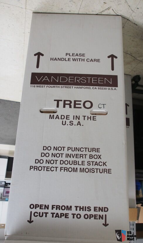 Vandersteen Treo CT Floorstanding Speakers; Pair Maple Photo #5860577 ...