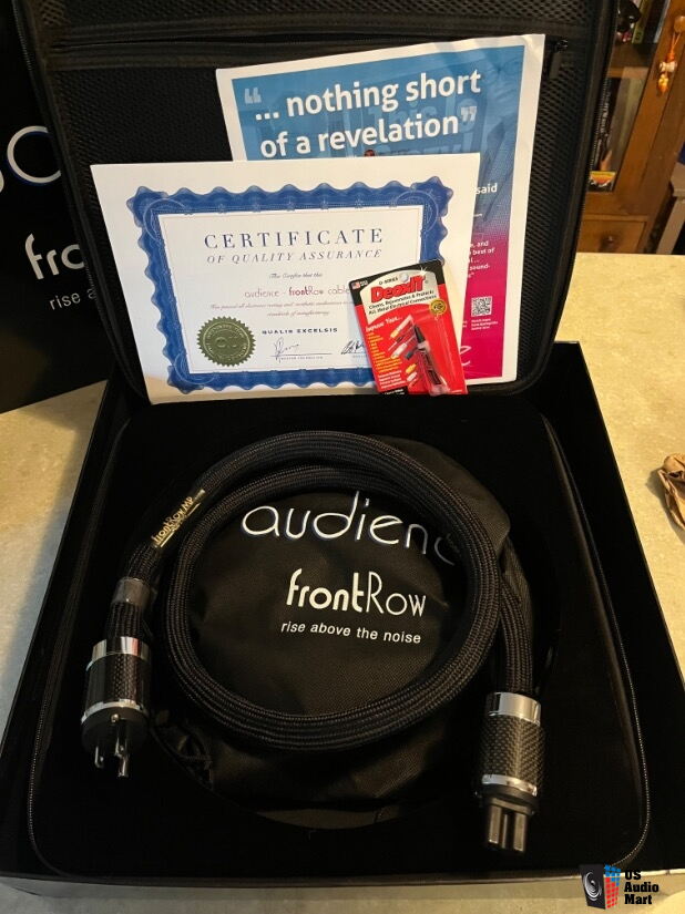 Audience FrontRow MP Power Cable 1.25m 15amp For Sale - US Audio Mart