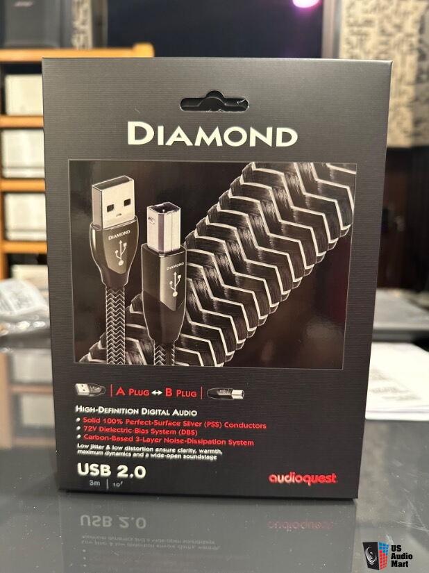 Audioquest Diamond USB cable New 3M Photo #5861490 - US Audio Mart