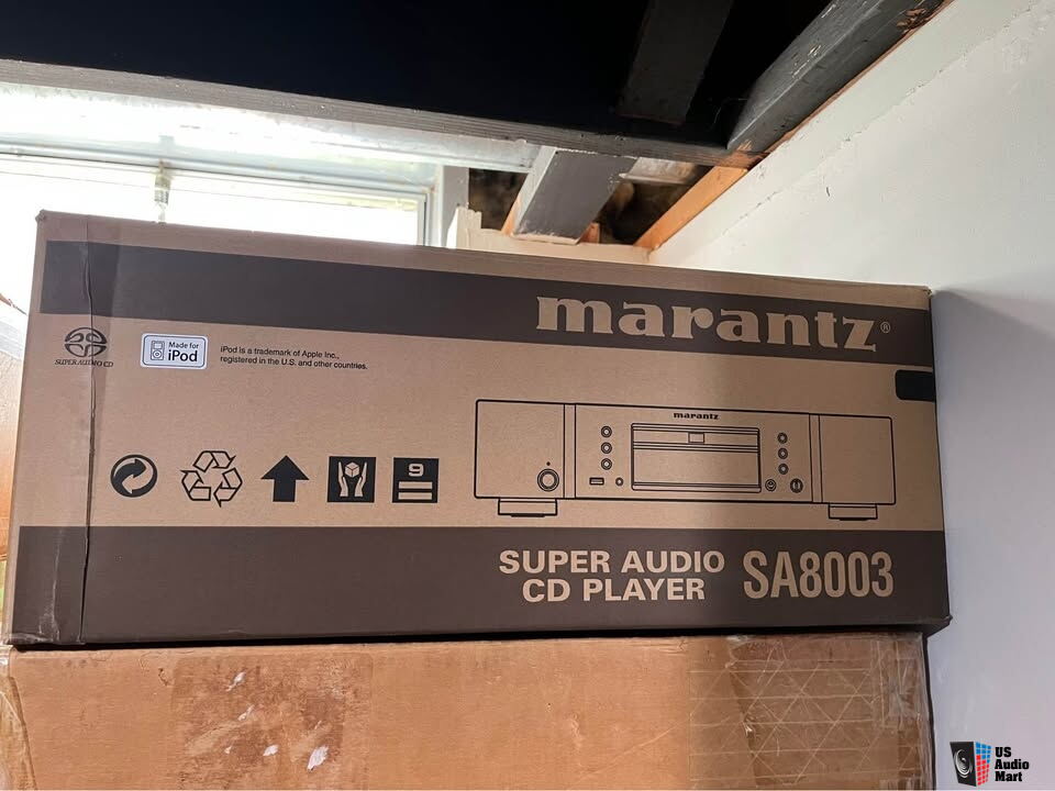 Marantz SA8003 SACD CD Player High-End w/ Remote, Cable in original box ...