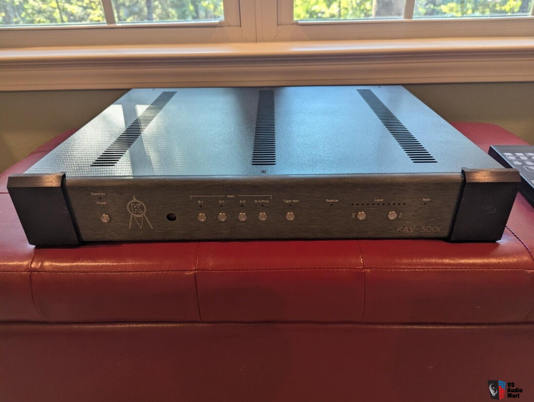 Krell KAV-300i integrated amplifier, recapped inc remote control ...