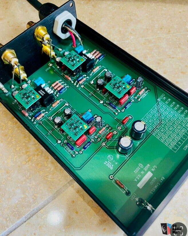 Ray Samuels Emmeline XR-2 MC/MM Phono (w/ Sparkos SS3601) Photo ...