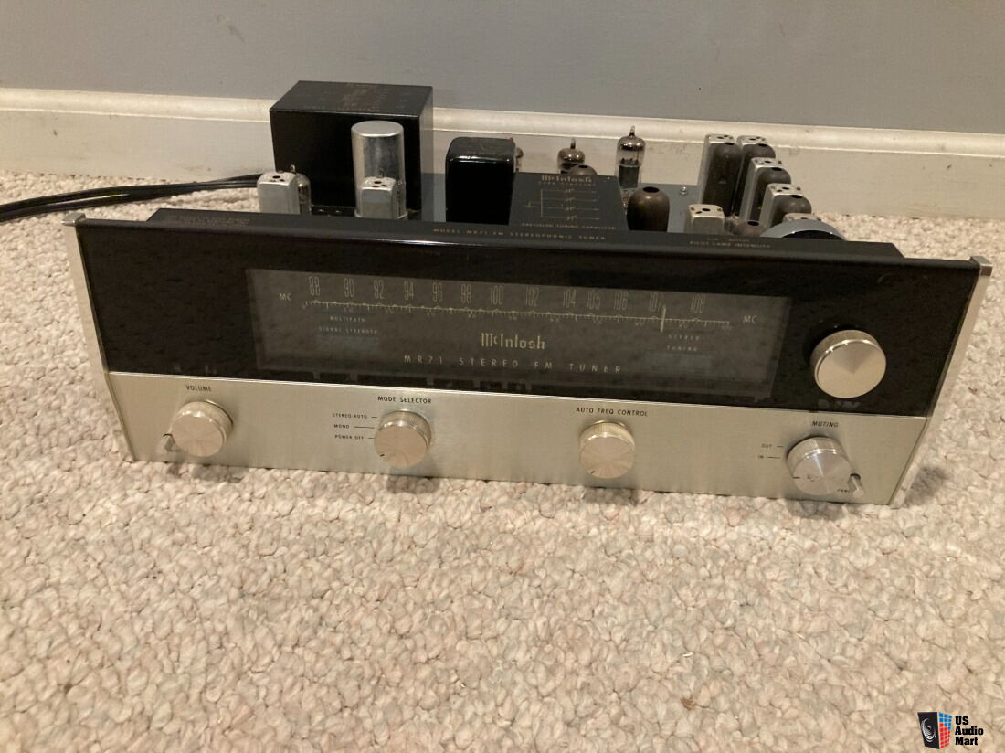 McIntosh MR-71 FM stereo tuner with panlocs and cabinet SWEET! Photo ...