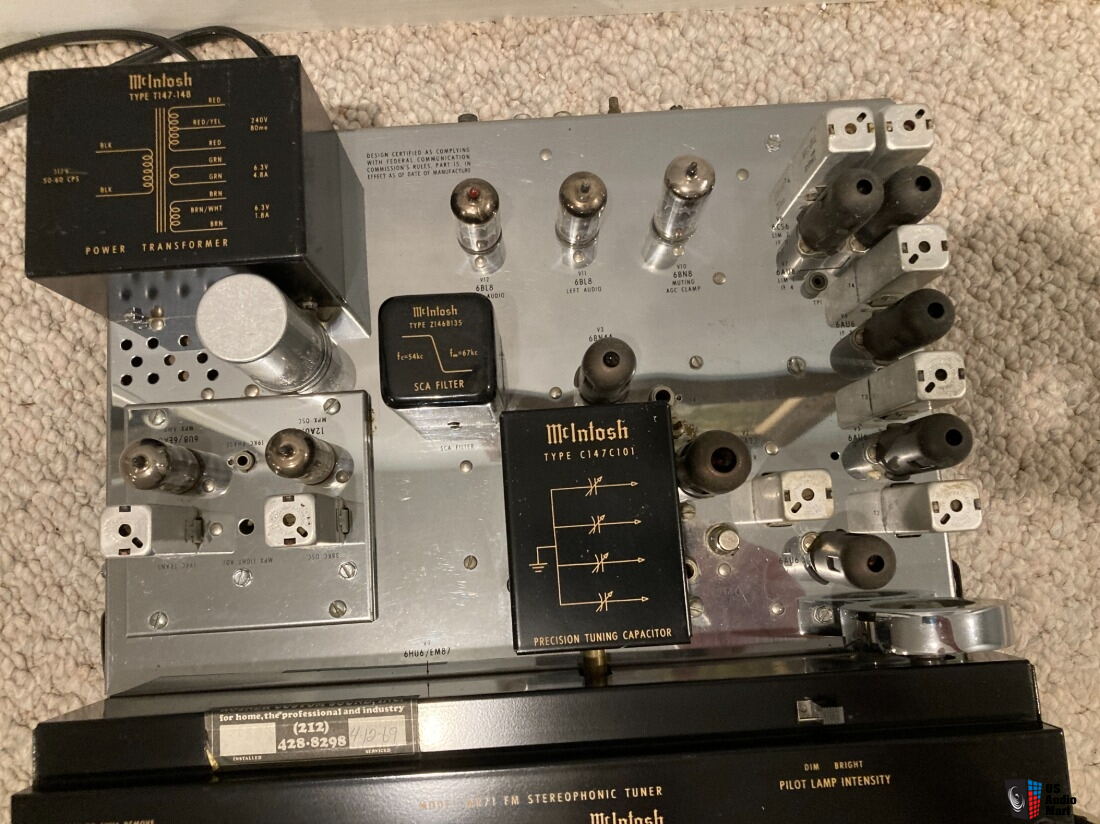 McIntosh MR-71 FM stereo tuner with panlocs and cabinet SWEET! Photo ...