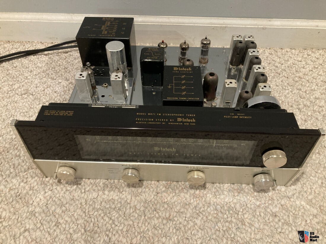 McIntosh MR-71 FM stereo tuner with panlocs and cabinet SWEET! Photo ...