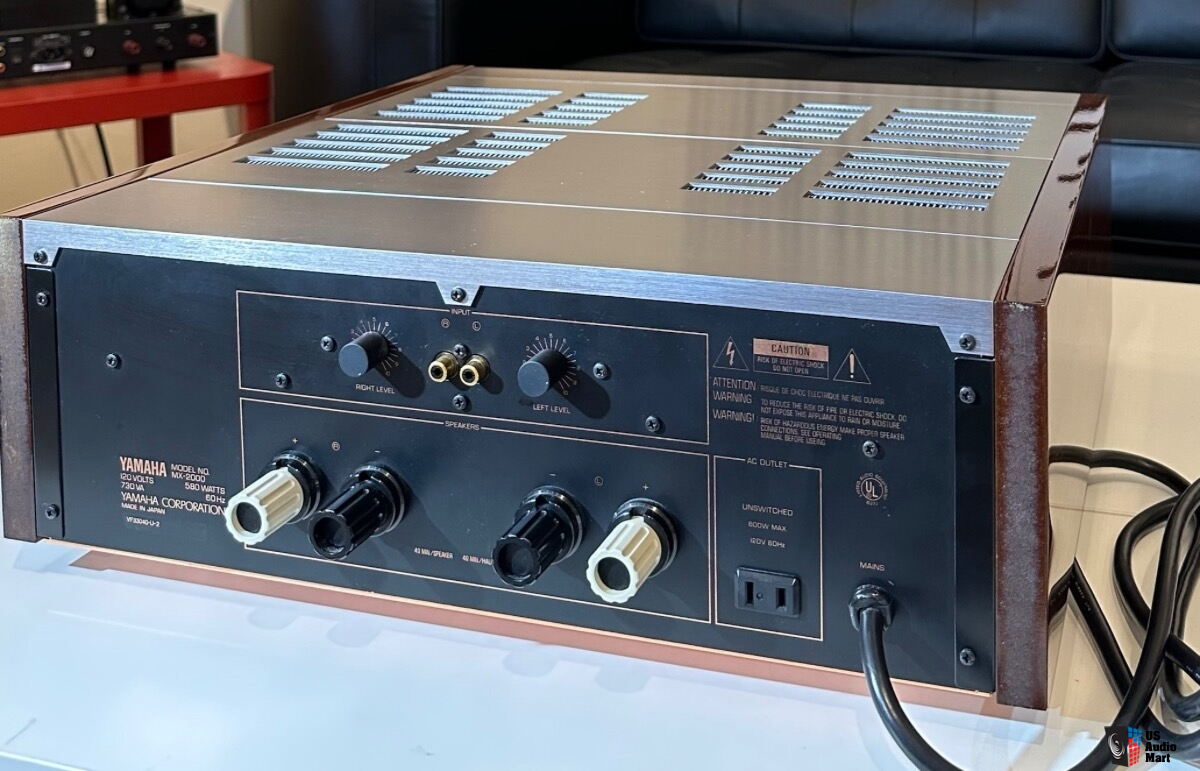 Yamaha MX-2000 Stereo Power Amplifier Photo #5867626 - US Audio Mart