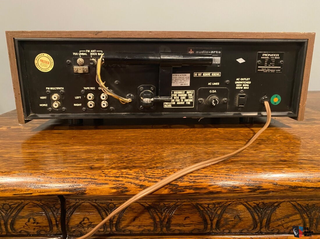 Pioneer TX 800 AM/FM StereoTuner Photo #5867959 - US Audio Mart