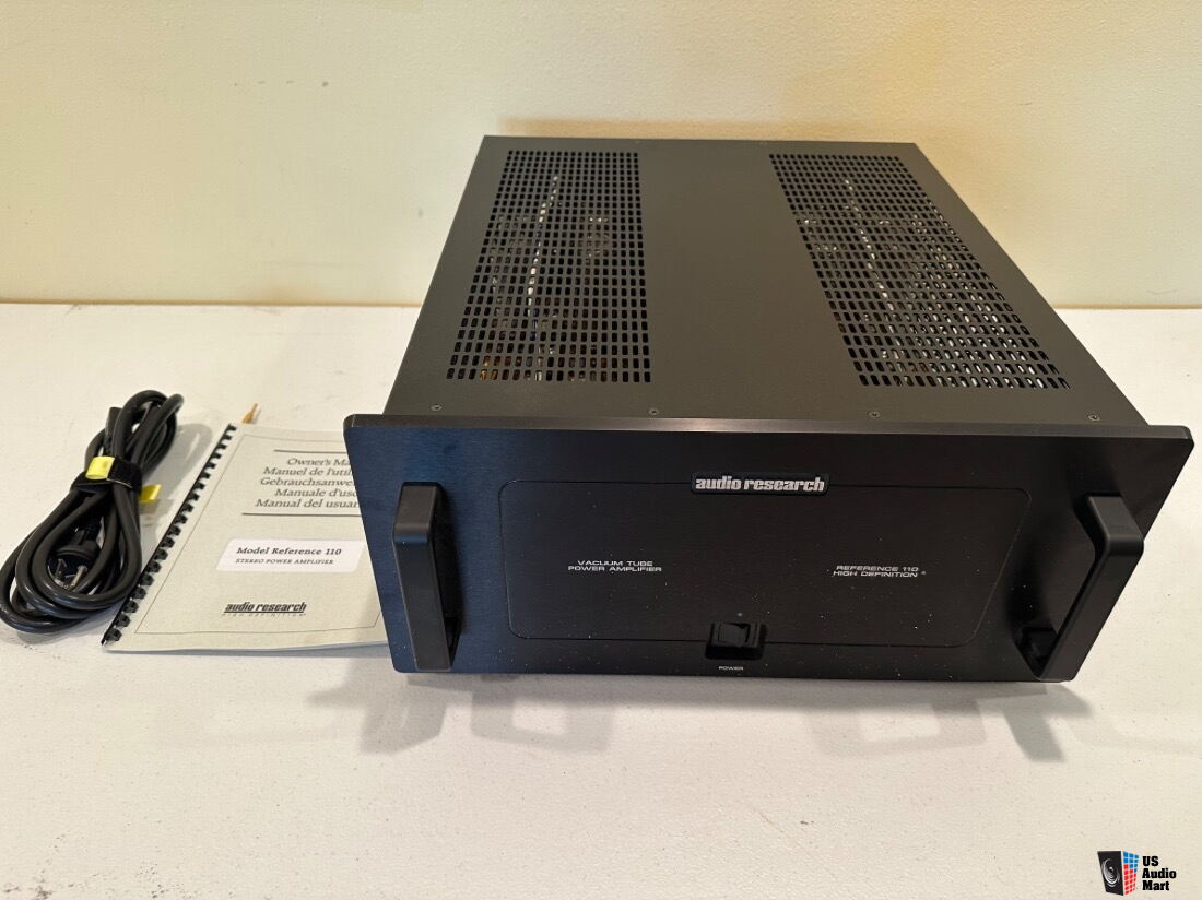Audio Research Reference 110 Vacuum Tube Stereo Power Amplifier Photo ...