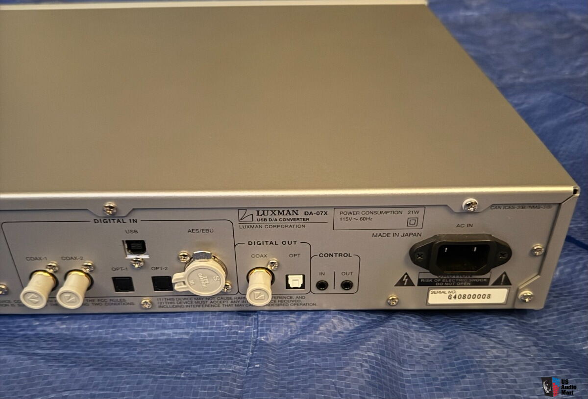 Luxman DA-07x Photo #5869088 - US Audio Mart