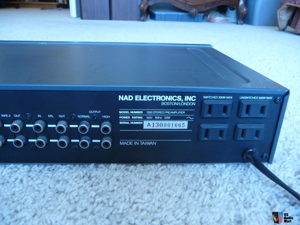 NAD 1300 Monitor Series Stereo Pre-amplifier Photo #586927 - US Audio Mart