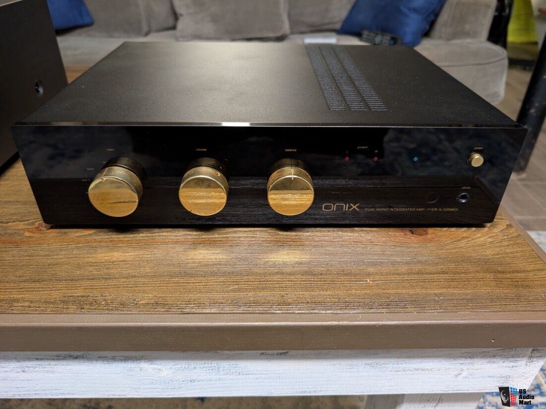 ONIX A-120MKII Integrated Amplifier for sale Photo #5869222 - US Audio Mart