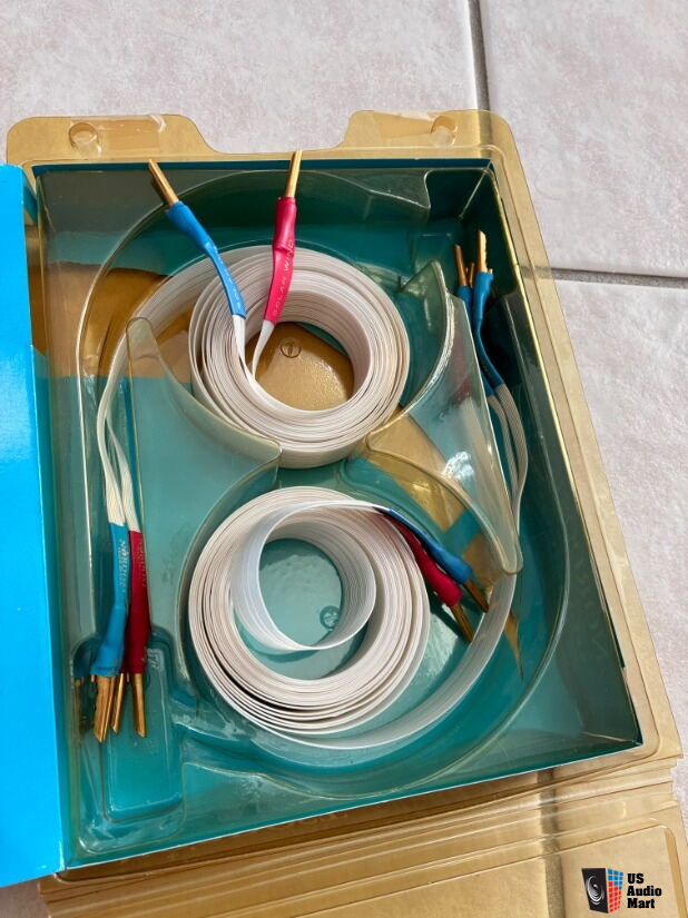 Nordost Solar Wind Flatline Speaker Cable Pair (15 ft, bi-wire, banana ...