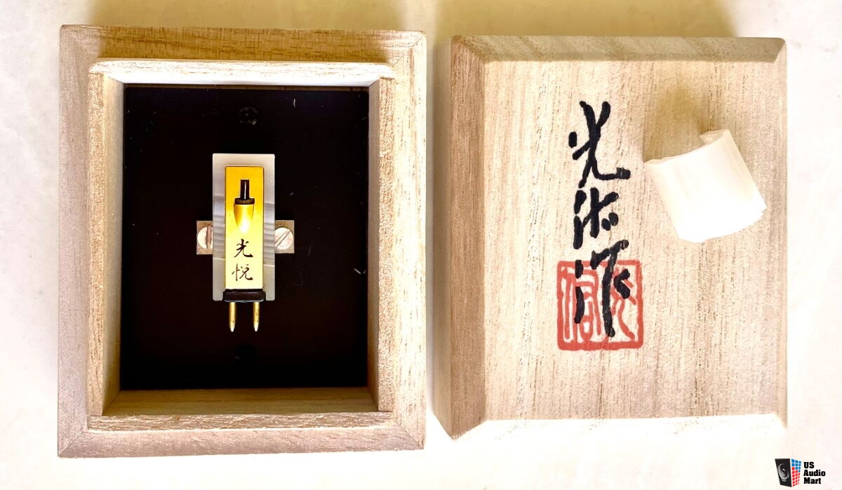 Koetsu Onyx Platinum MC Cartridge, Signed by Sugano, Onyx Stone Body ...